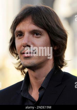Lukas Haas, a cast member in "Babylon," poses at the premiere of the ...