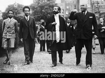 Emperor of Abyssinia and his family exiled in jerusalem . The Emperor ...