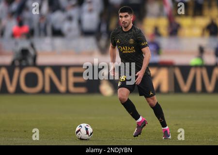 Monaco, Monaco, 11th February 2023. Carlos Soler of PSG during the Uber ...