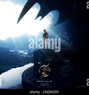 THE FLASH 2023 Warner Bros. Pictures film with Ezra Miller Stock Photo ...