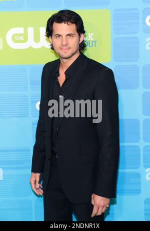 Actor Kristoffer Polaha arrives at The CW network upfront presentation ...