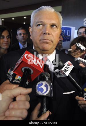 Connecticut Lt. Gov. Michael Fedele, a Republican candidate for ...