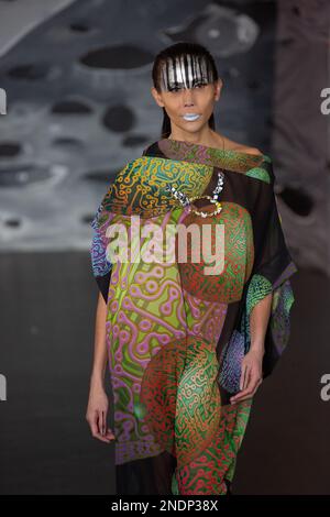 100 Shoreditch, London, UK. 15th Feb, 2023. Designers VIN+OMI have ...