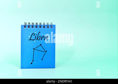 Zodiac Sign Libra Constellation stars in outer space with libra lines ...
