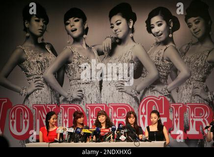 Wonder Girls - Park Ye-eun, Woo Hye Lim, Kim Yu-bin, Min Sun-ye, Ahn So ...