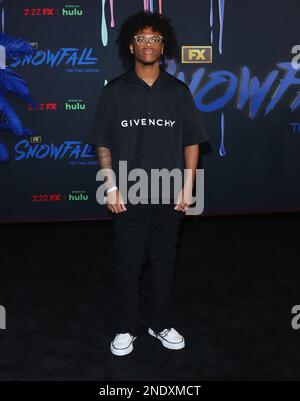 Kamron Alexander arrives at The red carpet for the premiere of the ...