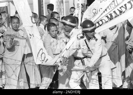 President Ngo Dinh Diem of South Vietnam. In office between 26th ...