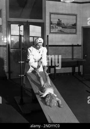 Rickets, curvature of the spine and other physical defects in children ...