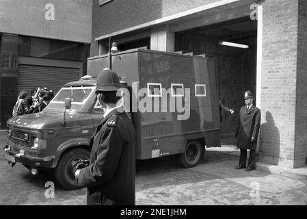 The Iranian Embassy Siege in London where six gunmen of the Iranian ...