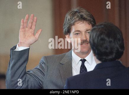 David Duke former Grand Wizard of the racist Ku Klux Klan ( KKK ) with ...
