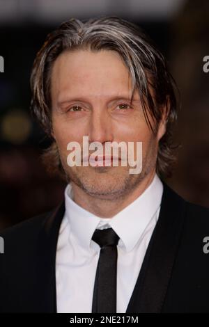 Danish actor Mads Mikkelsen arrives for the World Premiere of Clash of ...
