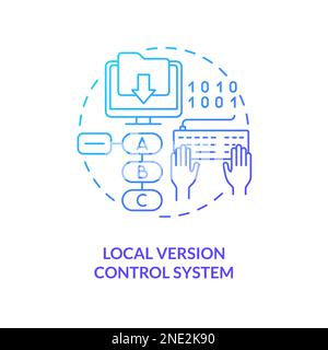 Local version control system concept icon Stock Vector Image & Art - Alamy