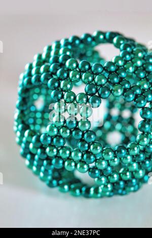 Circular molecular links Stock Photo - Alamy