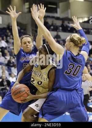 Vanderbilt guard Jessica Mooney (20) in action against DePaul in an ...