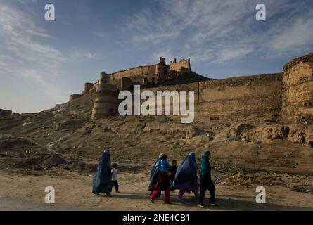 Bala Hissar is an ancient fortress located in the city of Kabul ...