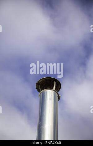 Detail of industrial smoke extraction, factory building Stock Photo - Alamy