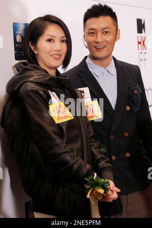 Shawn Yue at press conference of movie SDU: Sex Duties Unit in Hong ...