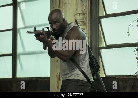 PLANE, Mike Colter, 2023. © Lionsgate / Courtesy Everett Collection ...