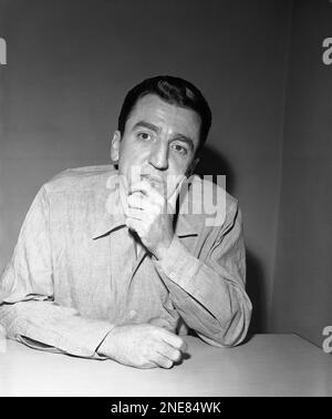 San Quentin death row author Caryl Chessman held cigarette as he faced ...