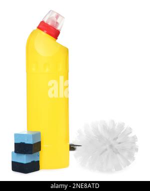 Sanitary tools for clean toilet Stock Photo - Alamy