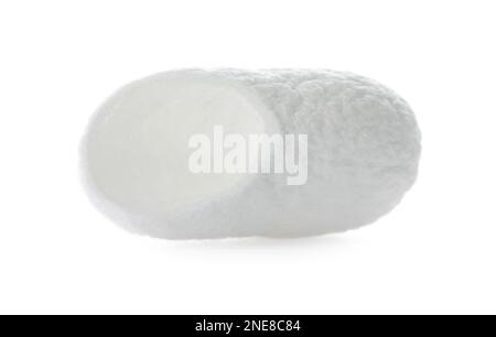 Beautiful natural silkworm cocoon isolated on white Stock Photo - Alamy