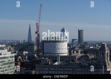 The Shard seen from the Post Building roof garden Stock Photo - Alamy