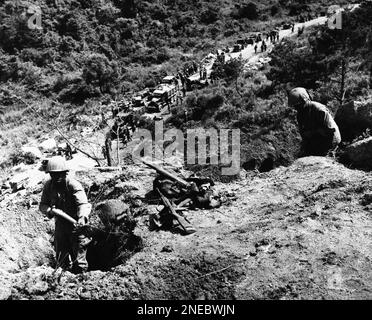 A soldier standing in a dig-position Stock Photo - Alamy