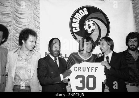 Johan Cruyff, New York Cosmos Stock Photo - Alamy