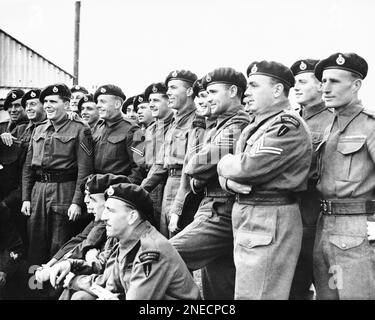 British Royal Marine Lt. Col. Richard Cantrill, commanding officer, 42 ...