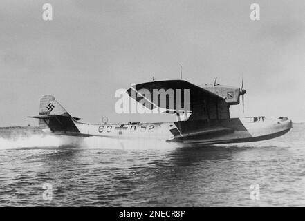 Dornier Do 18 flying boat of the German Air Force. Photo: Manthey ...