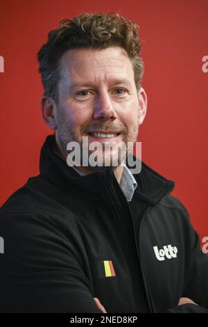 Belgian new Billie Jean Cup captain Wim Fissette pictured during a ...
