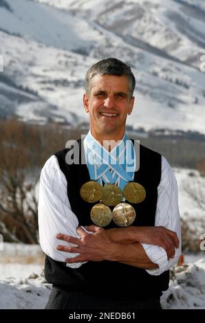 Dr. Eric Heiden, winner of 5 gold medals in speed skating at the 1980 ...