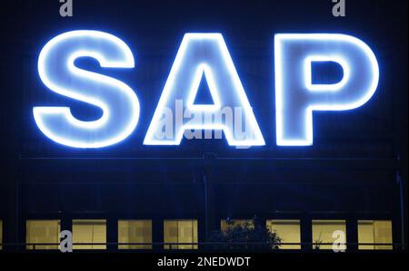 Headquarters of the software company SAP AG in Walldorf, Baden ...