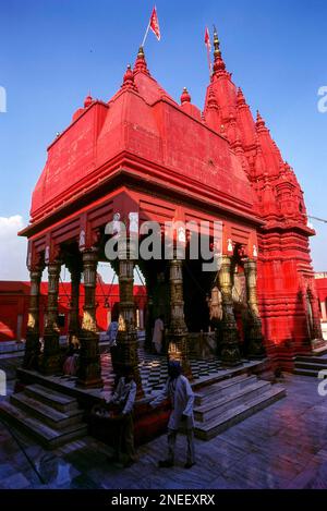 Durga or Monkey Hindu Temple Varanasi Stock Photo - Alamy