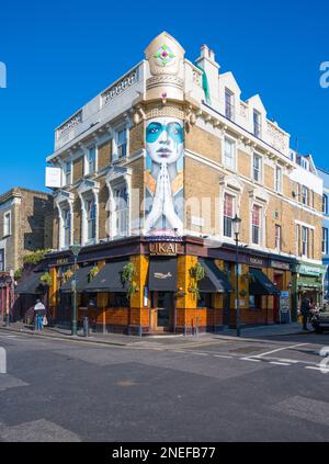 Ukai Japanese bar and restaurant on Portobello Road, London, UK Stock ...