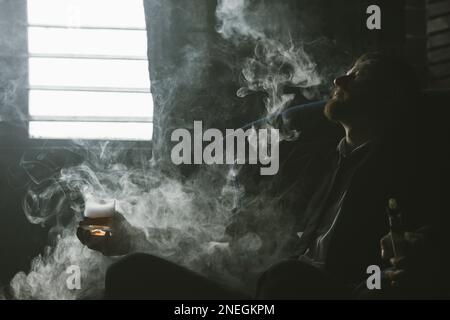 Problems in life. Career crash Stock Photo - Alamy