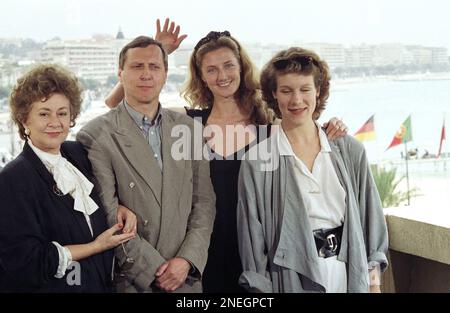 (left to right) Juliet Stevenson, Joely Richardson and Carey Mulligan ...