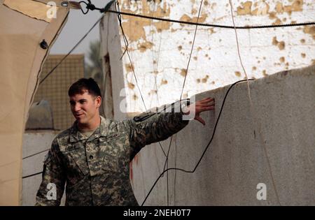 U.S. Army Staff Sgt. Jason Hopkins from Cincinnatti, Ohio, a medic ...