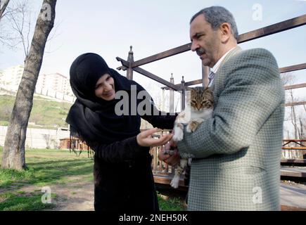 Defne Bayrak, the Turkish wife of Humam Khalil Abu-Mulal al-Balawi, the ...