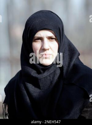 Defne Bayrak, the Turkish wife of Humam Khalil Abu-Mulal al-Balawi, the ...