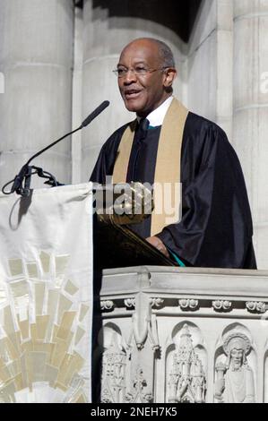 Rev. Dr. James A. Forbes Jr., senior emeritus of Riverside Church in ...