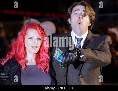 Jonathan Ross TV presenter and wife Jane Stock Photo - Alamy