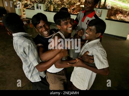 Former child soldier at a rehabilitation center for Transit and ...