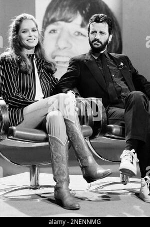 Former Beatle Ringo Starr and girlfriend Nancy Andrews seen here at ...