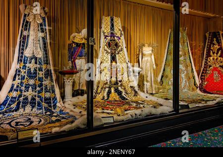 Mardi Gras trains are shown in the Moorer Gallery, also called the “Hall of Trains” and the “Wow ...