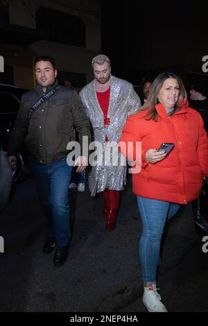 The British singer Samuel Frederick Smith better known as Sam Smith ...