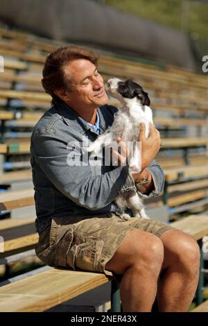 Olympic diver Greg Louganis poses for a portrait Friday, Oct. 2, 2009 ...