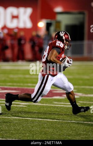 Indiana running back Darius Willis picks up 10 yards on a reception ...