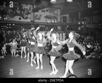 United States: July, 1944. Dancers Willard Van Simons and Joan ...