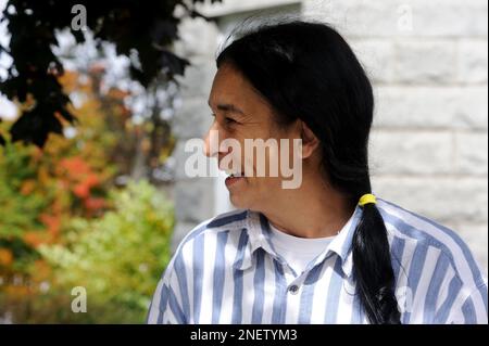 Haskell Library on the U.S. Canada border, Derby Line, Vermont Stock ...